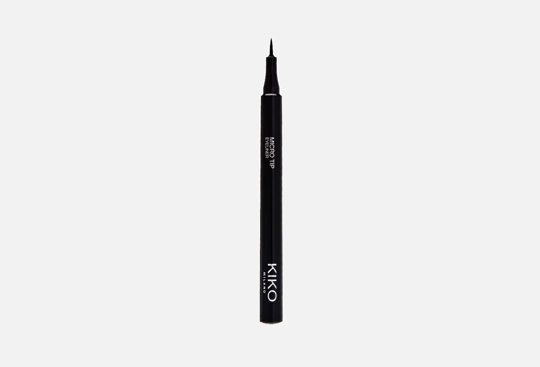 Стойкая подводка для глаз для максимальной четкости KIKO MILANO MICRO TIP EYELINER, оттенок Black, 1.1 мл