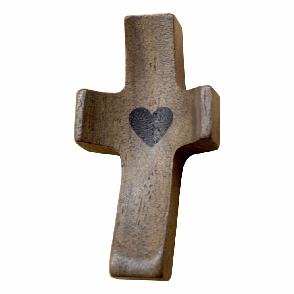 Пасхальные подарки с крестом, маленькие подарки для друзей, снимающие беспокойство (черный орех)-черный