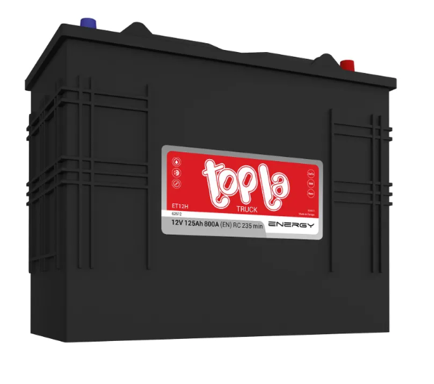 Аккумулятор TOPLA Energy 125.0 Ah 800А 62512 ET12H 177125 ОП (345х173х284) D3 345x173x284