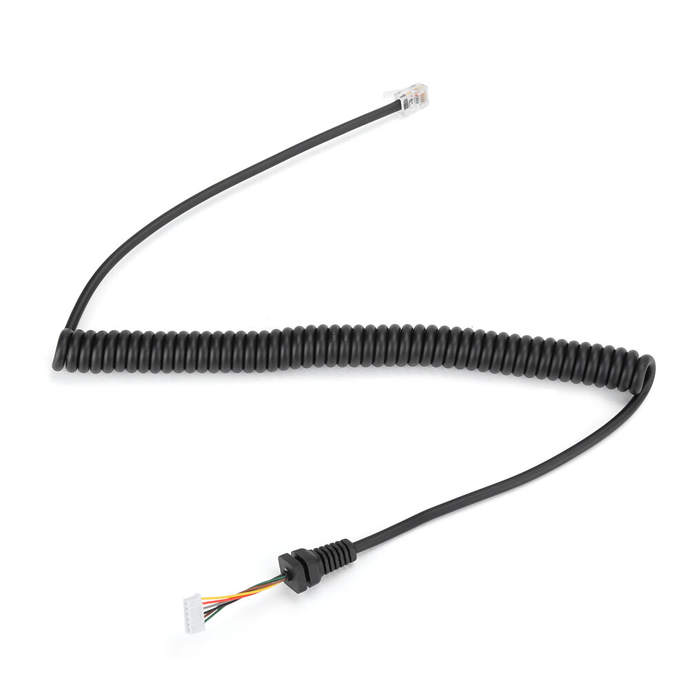 6 Pin Microphone Cable Cord Wire Line for YAESU FT 7900R FT 8900R Car Radio MH 48 Speaker