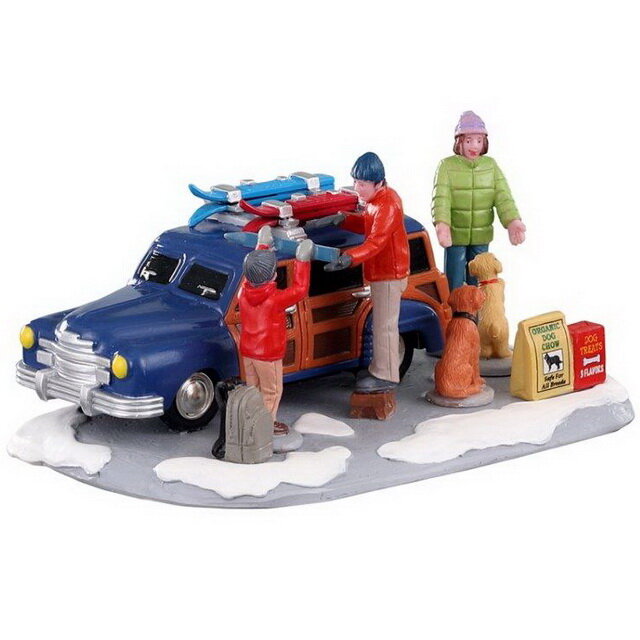 Композиция Собираемся на зимние каникулы 13*8 см, Lemax, 93422-lemax