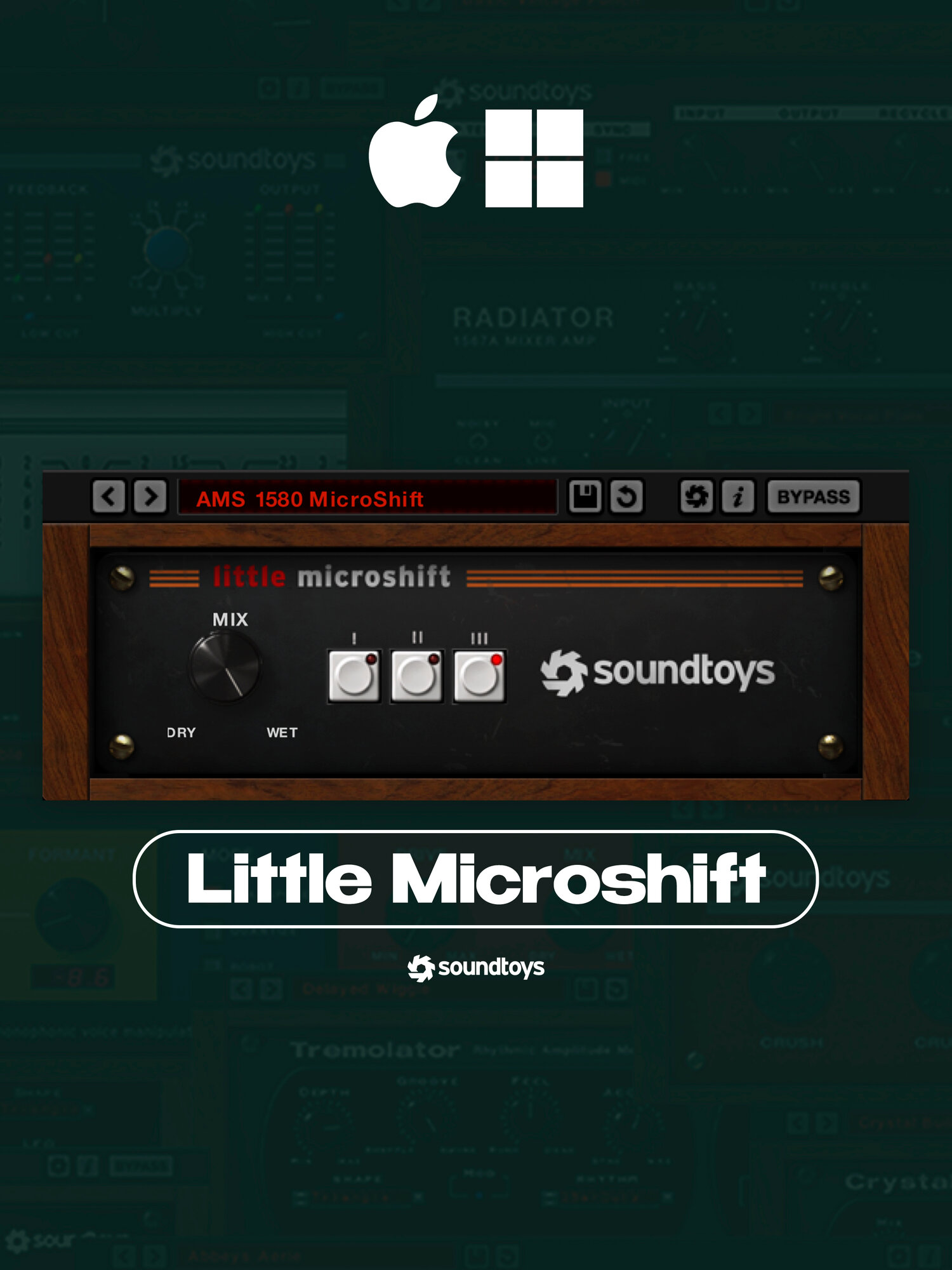 SoundToys Little Microshift (лицензионный ключ) для ПК, macOS & Windows