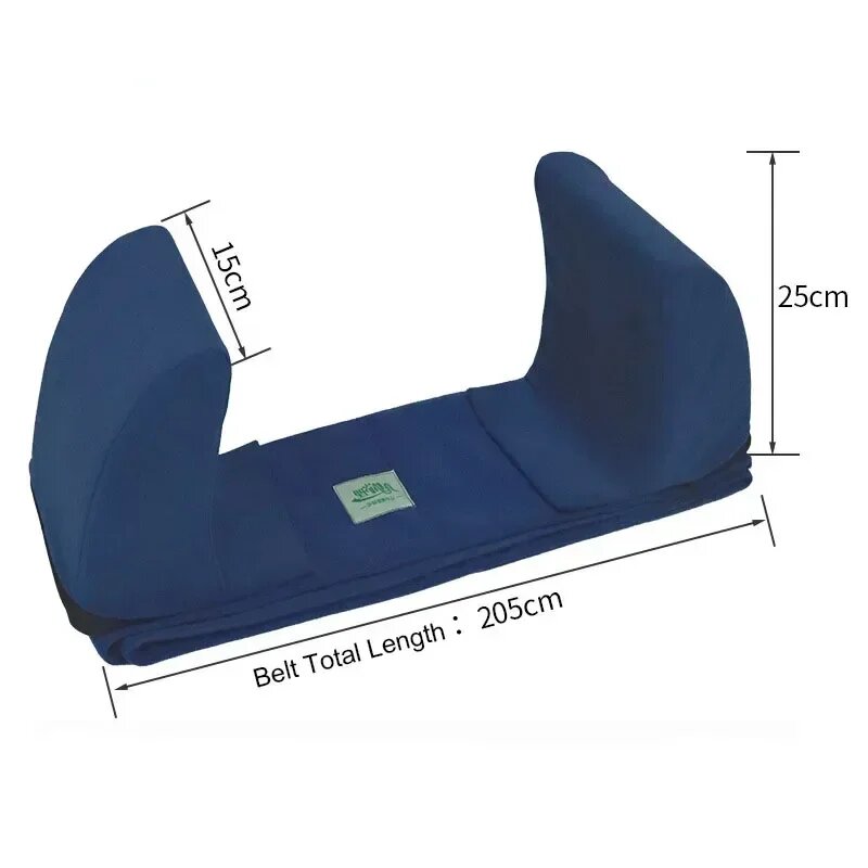 Поясничная подушка Yuwell, синяя, 25х15х205 см