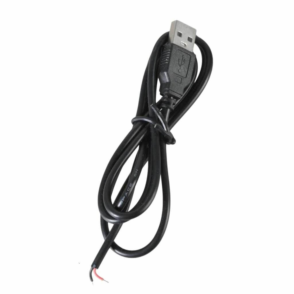 USB кабель для удлинения 2pin шнур питания DIY провод, 1.5m