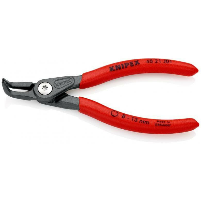Щипцы прецизионные KNIPEX для внутренних стопорных колец, губки 90°, Ø 8-13 мм, длина 130 мм, KN-4821J01