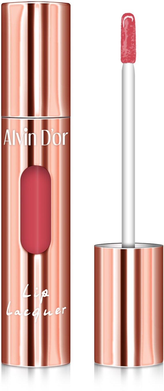 Alvin D'or, Жидкая лаковая помада Lip Lacquer (тон 16 Фруктовый коктейль)