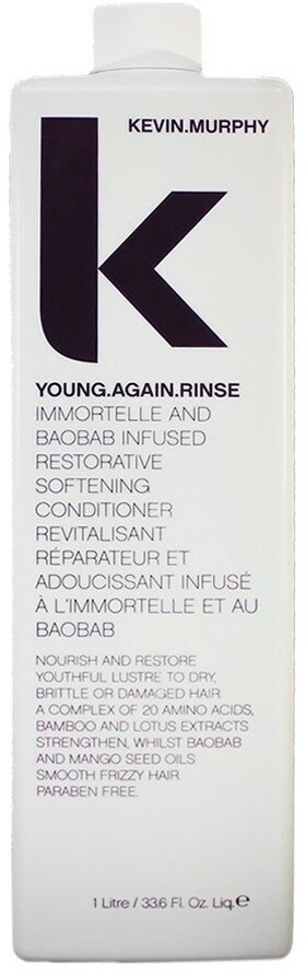 Kevin Murphy Young.Again.Rinse - Бальзам для укрепления и восстановления длинных волос 1000 мл