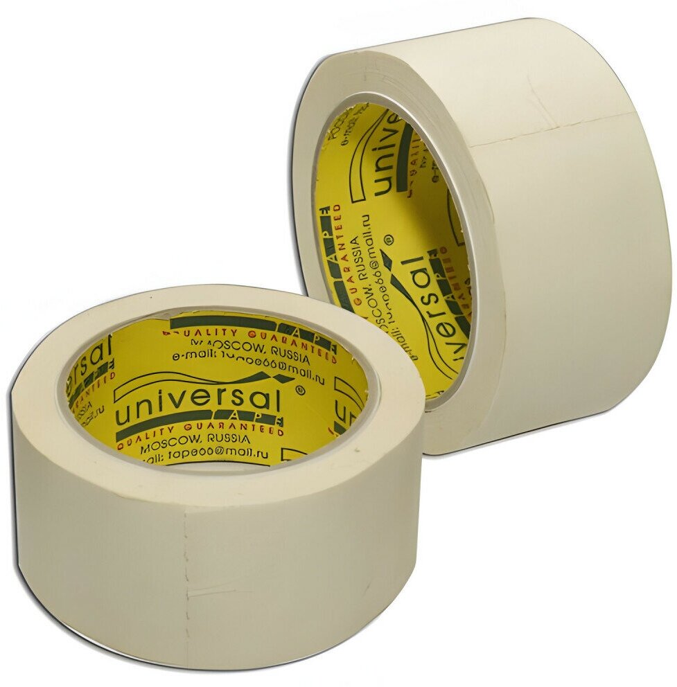 Клейкая лента малярная потребительская 48 мм х 25 м 1 шт