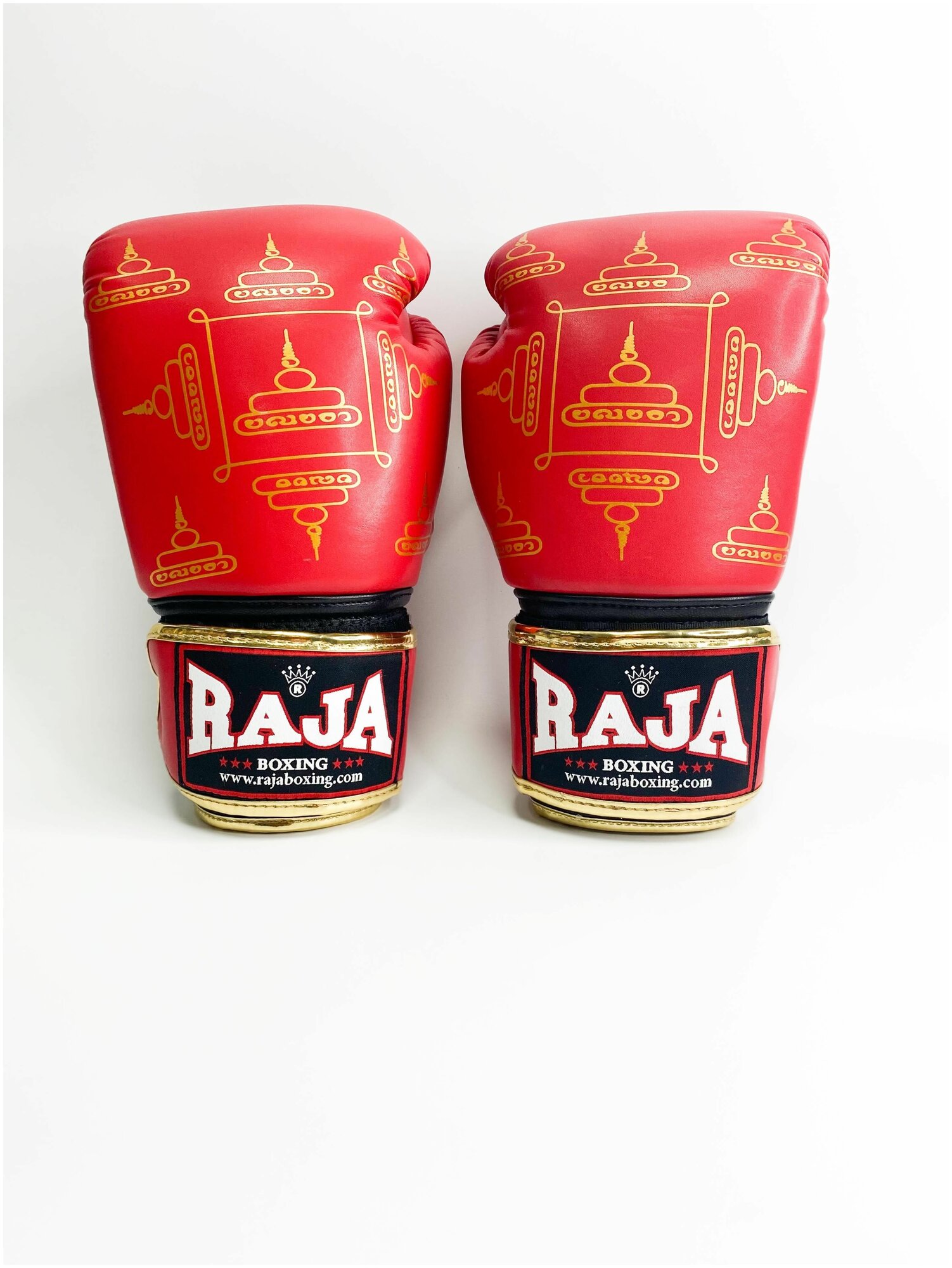 Боксерские перчатки Raja Snake Green