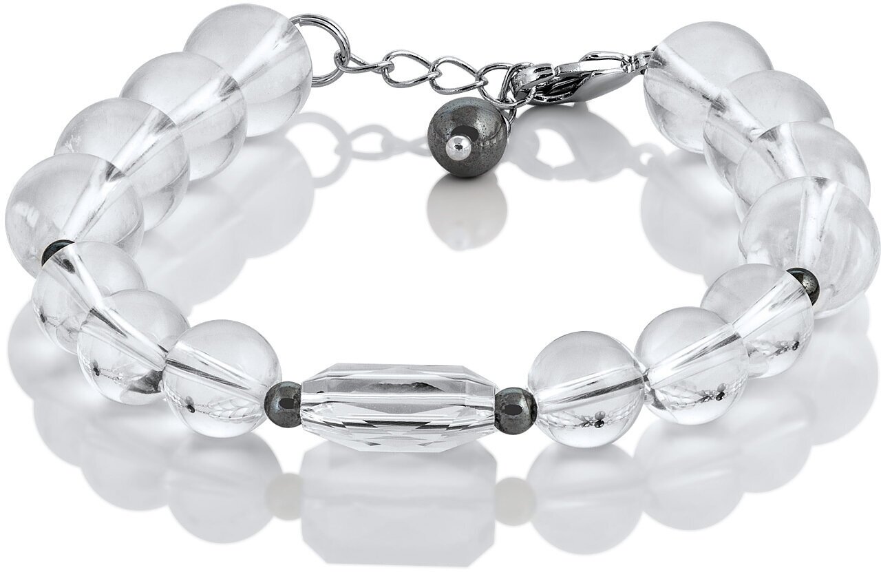 Браслет, горный хрусталь
