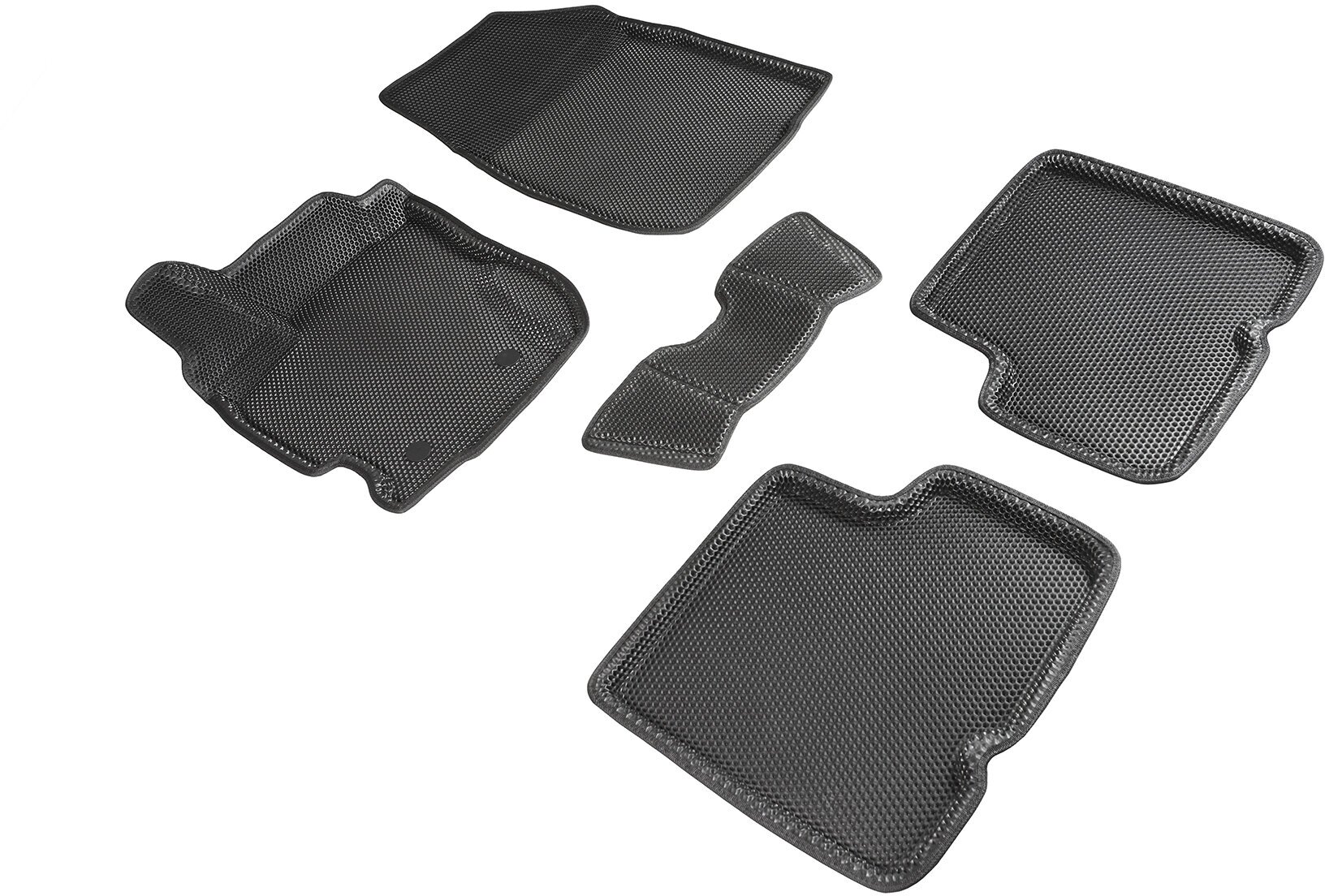 Коврики EVA 3D соты для Renault Duster рест 2015-2021