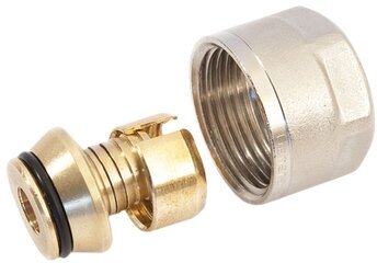 Фитинг компрессионный STOUT евроконус для труб PEX 16х2,2х3/4 SFC-0020-001622 (10/100)