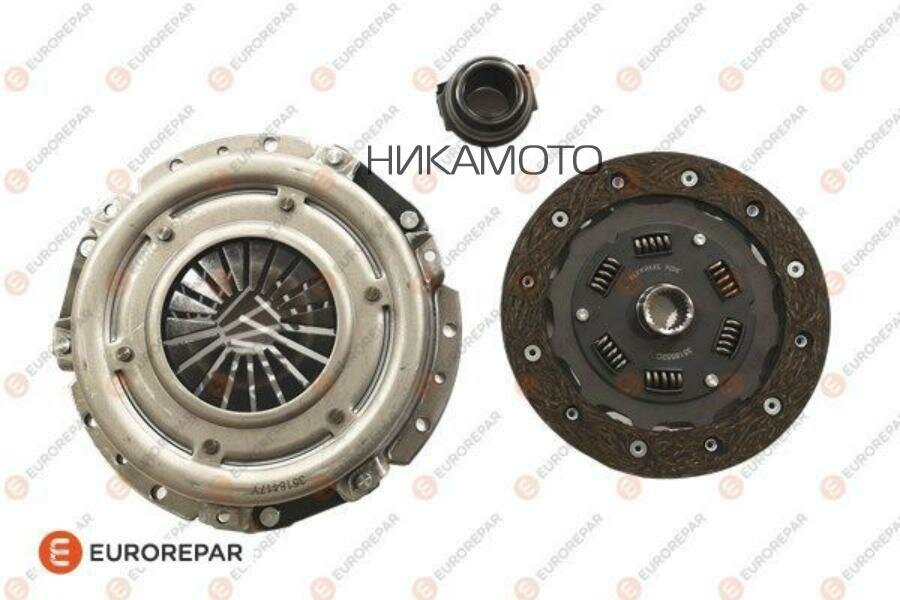 EUROREPAR 1636272380 Сцепление компл. RENAULT LOGAN/SANDERO/MEGANE I/CLIO I-II 1.2-1.4 91-