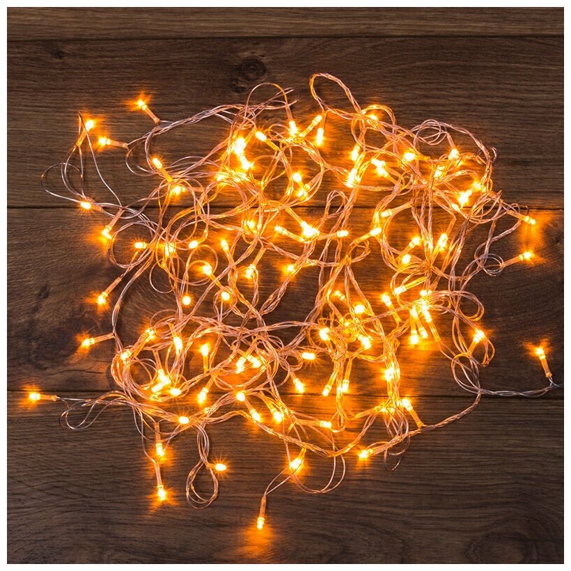 Домашняя интерьерная гирлянда "нить", новогодняя декоративная для комнаты, елки и дома