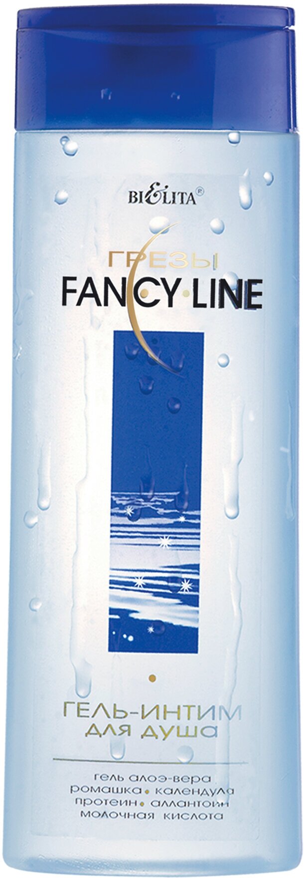 Белита Гель для душа "Гель-Интим" с гелем алоэ-вера, экстрактами ромашки и календулы, 400 мл