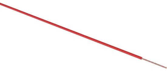 Провод автомобильный ПГВА/пвам Rexant 1х0,50 кв. мм, красный (10 метров)