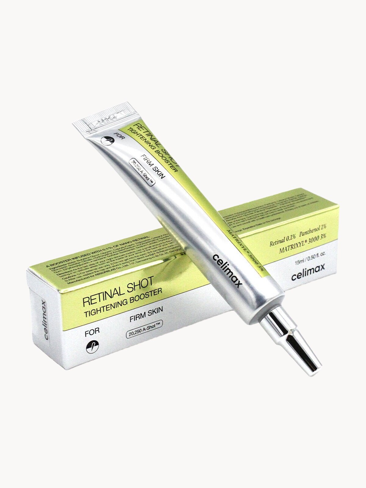 Celimax Подтягивающий бустер-крем с ретиналем The Vita-A Retinal Shot Tightening Booster, 15 мл