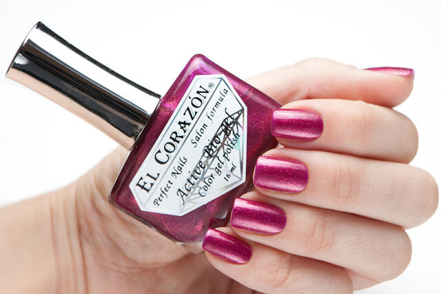 El Corazon лечебный лак для ногтей Активный Био-гель №423/556 Magic Berry Princess 16 мл