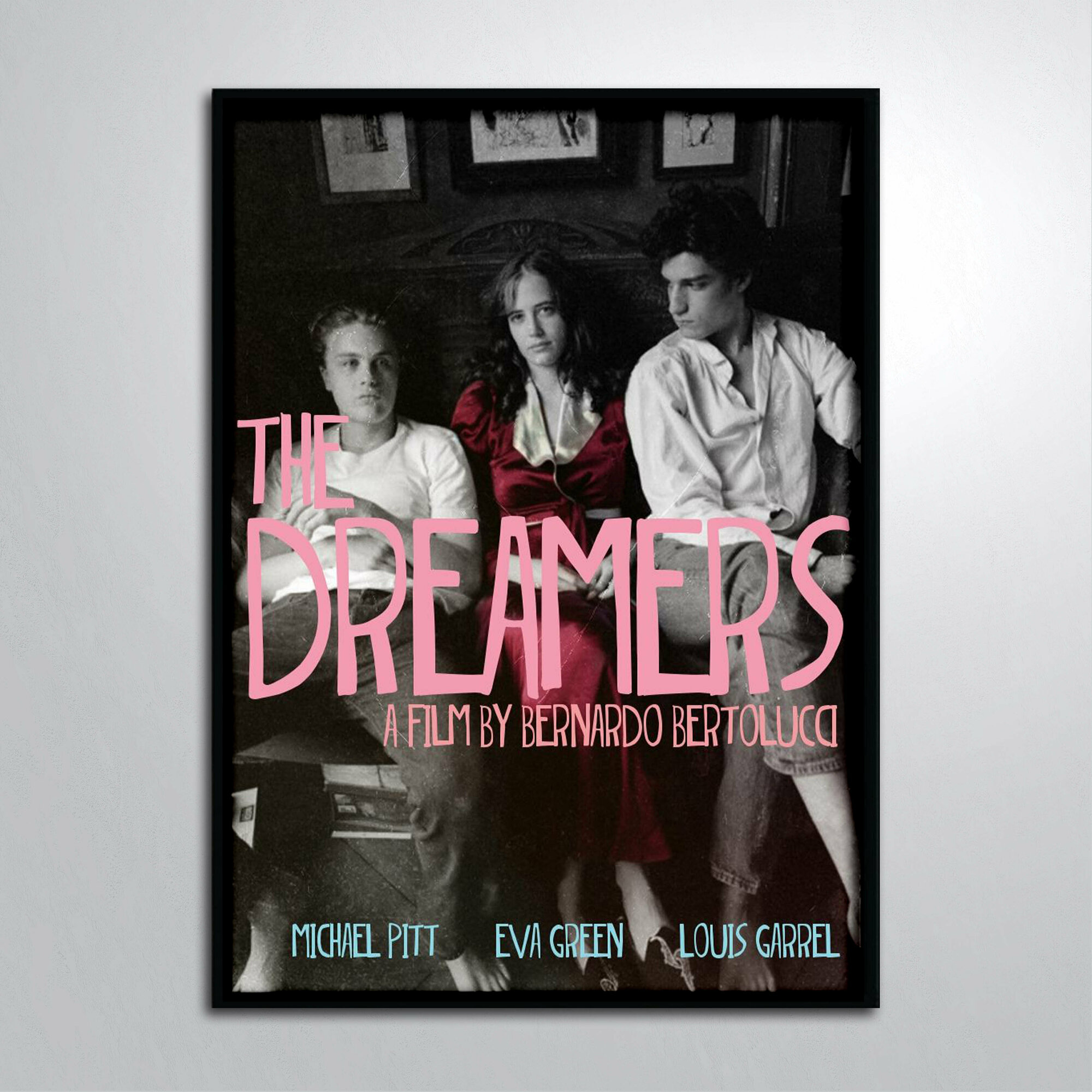 Постер без рамы/Бернардо Бертолуччи Мечтатели Майкл Питт Ева Грин Луи Гаррель Фотография The Dreamers