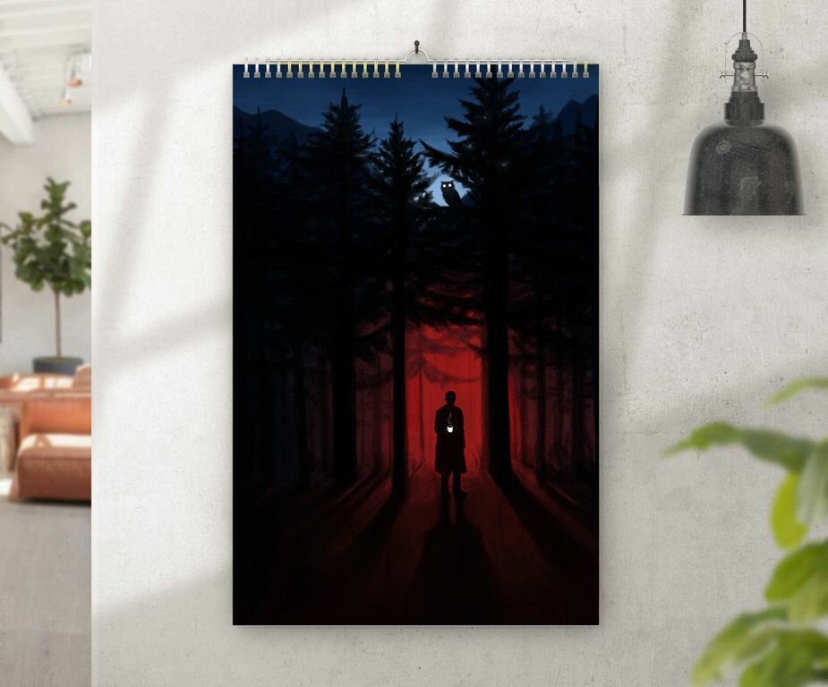 Календарь перекидной Твин Пикс, Twin Peaks №7, А3