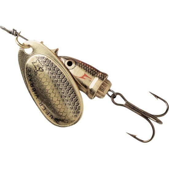 Блесна вертушка Bluefox Vibrax Shad 4 /GSD Gold Shad