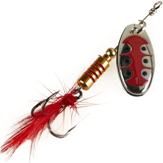 Блесна вертушка Lucky John SPIN X ROUND 01 3,5г SX1