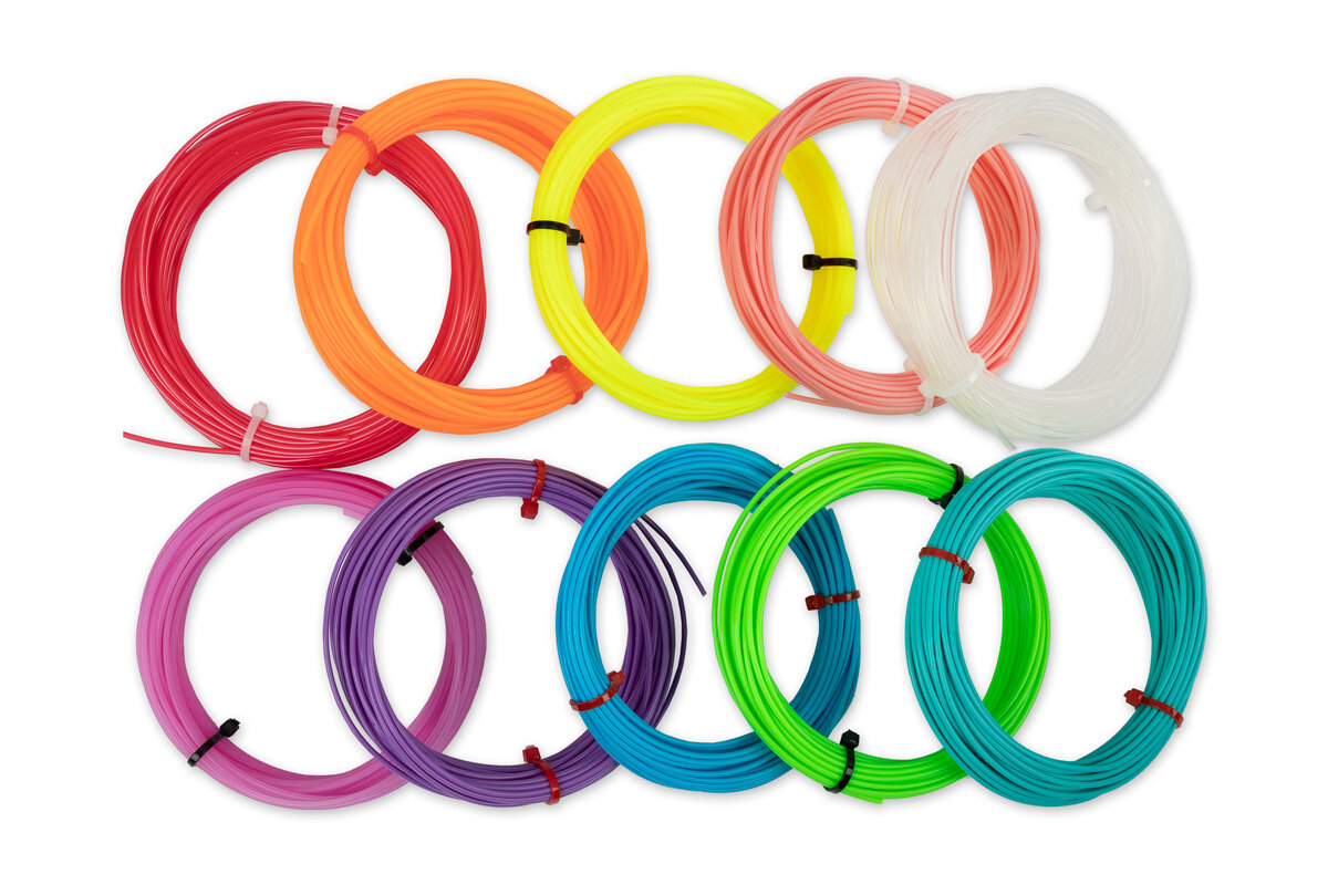 Поделкин Робокрафтика Набор PLA пластика для 3D ручки RBC-PLA-02 10 шт № 01 матовый