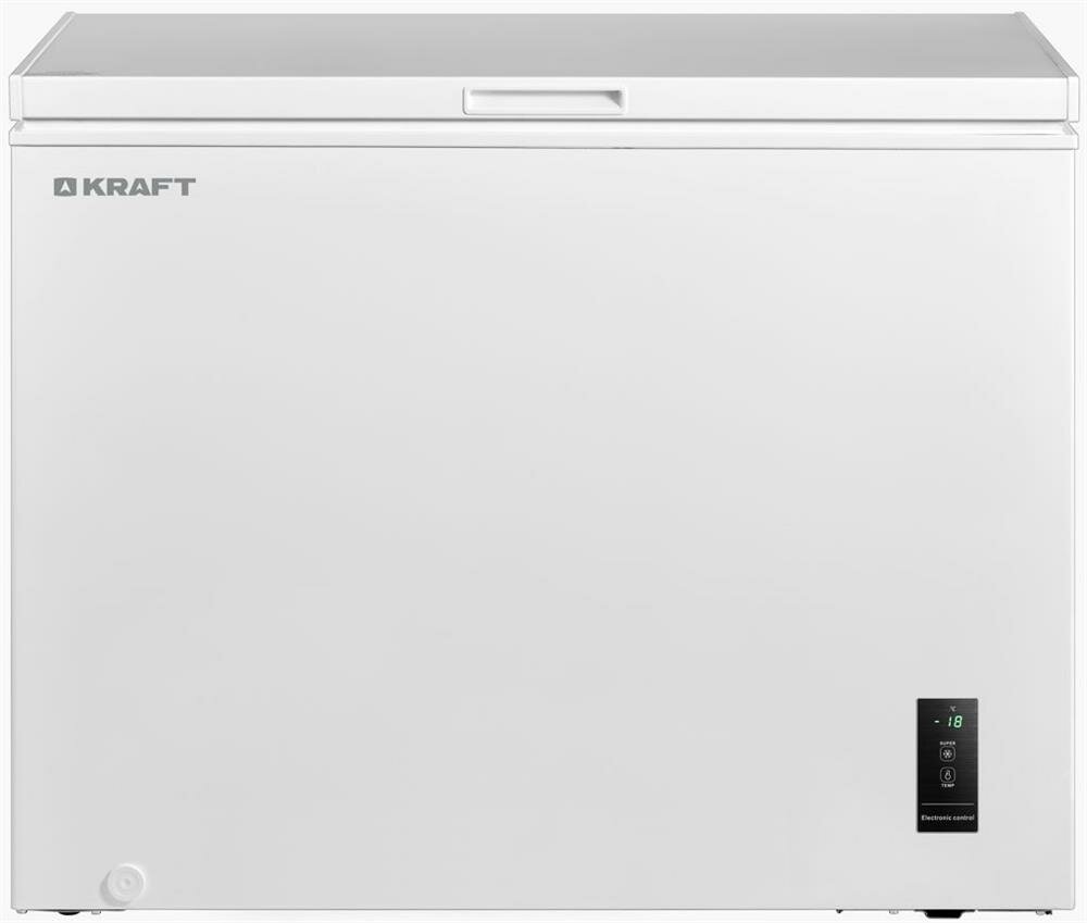 Ларь морозильный KRAFT BD (W)-300 BL белый