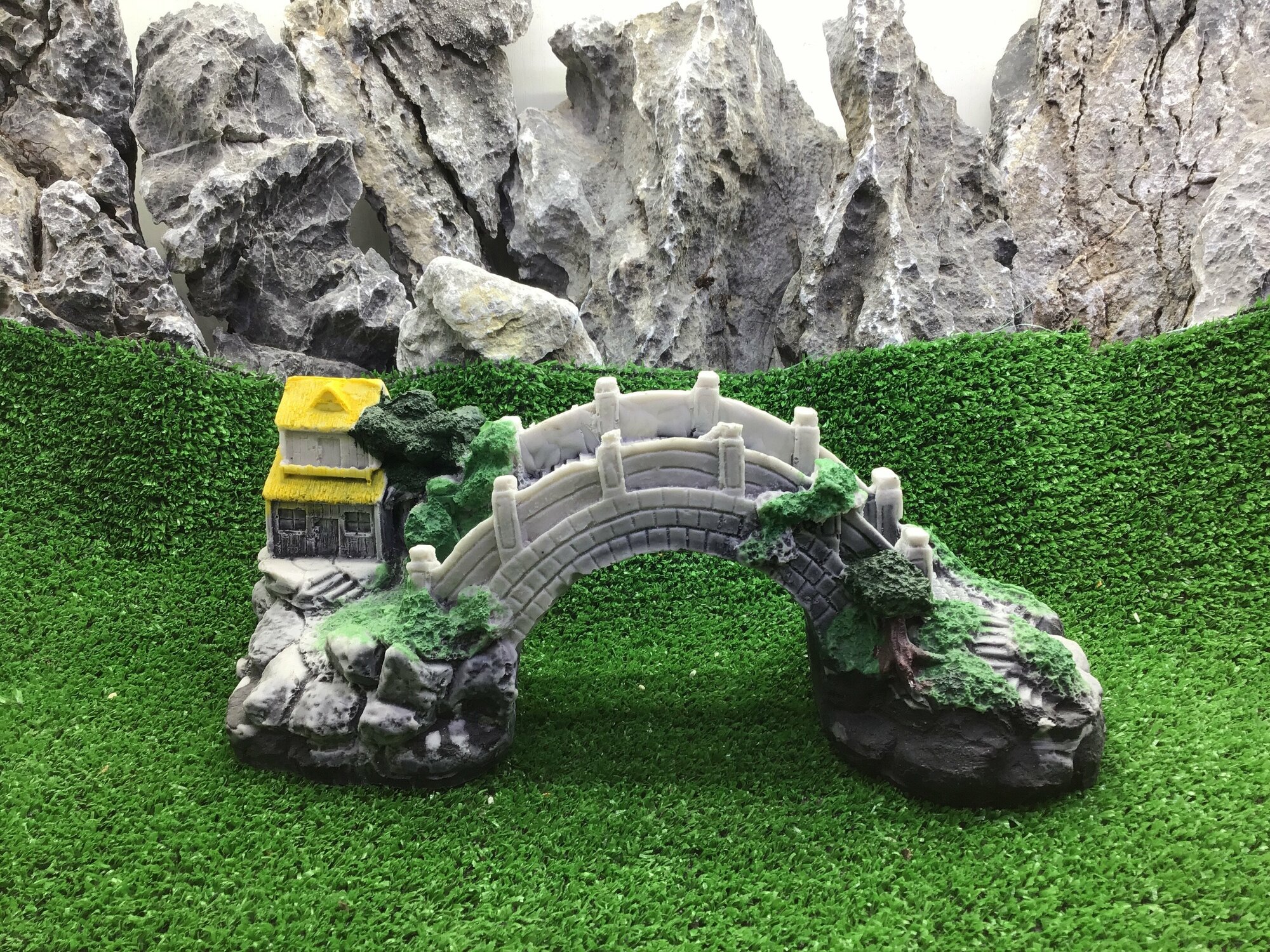 Грот для аквариума ZelAqua SZ-G1 декор аквариумные, 26×11×9.5 см