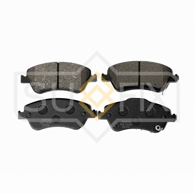 SUFIX Колодки тормозные передние TOYOTA Auris(BOS) 1.4-1.6 07>/ Corolla (BOS) 1.4D 06>