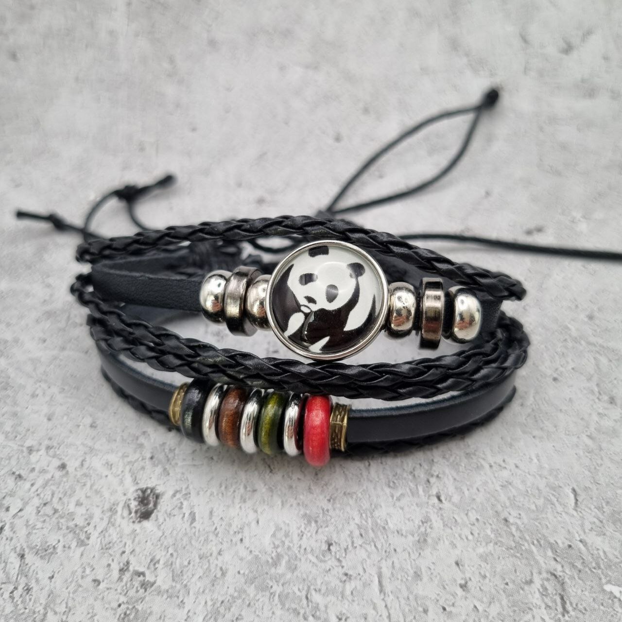 Браслет, металл, эпоксидная смола