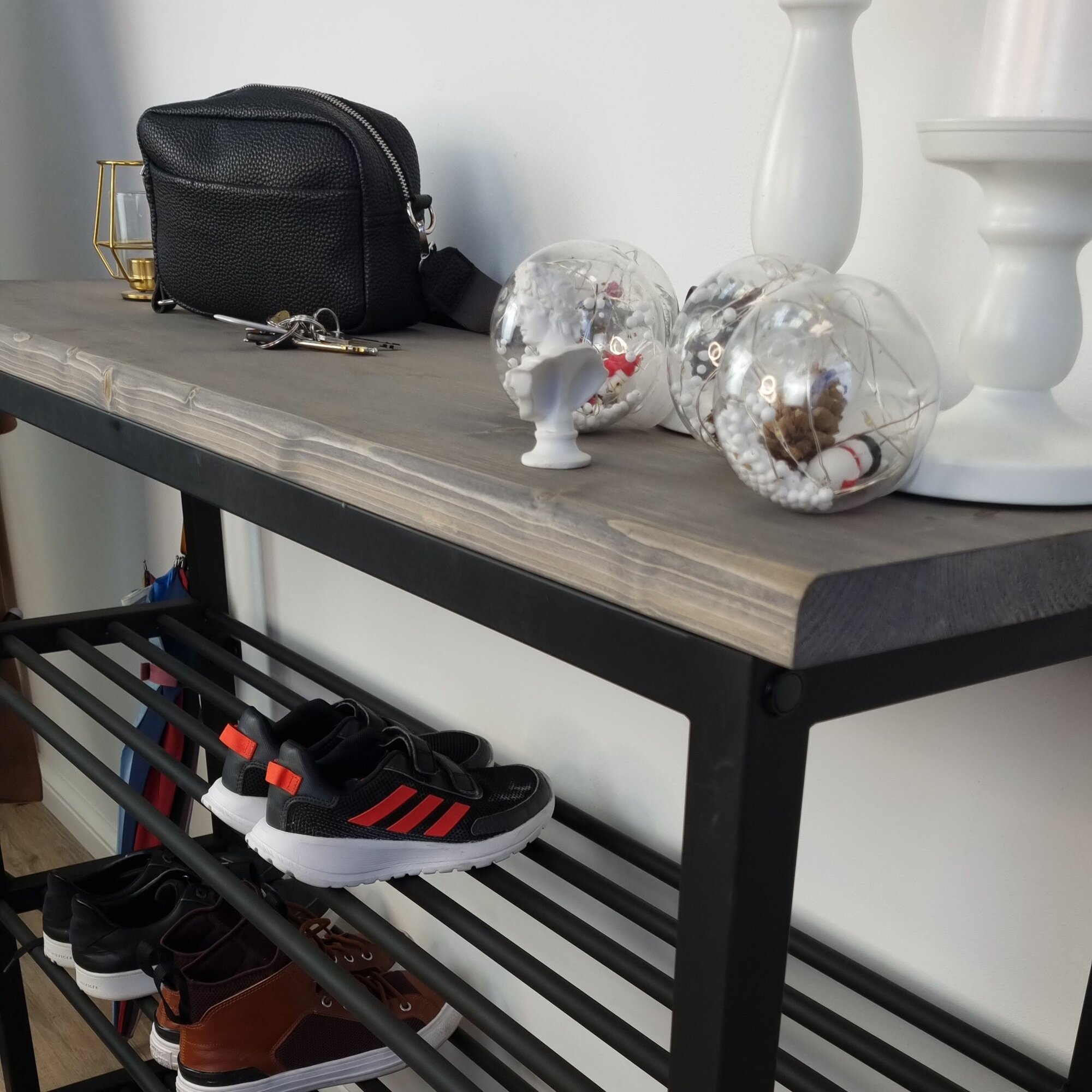 Обувница от Casadelavida с функцией сушки для обуви. Размеры: 1200мм*300мм*900мм, цвет Серый