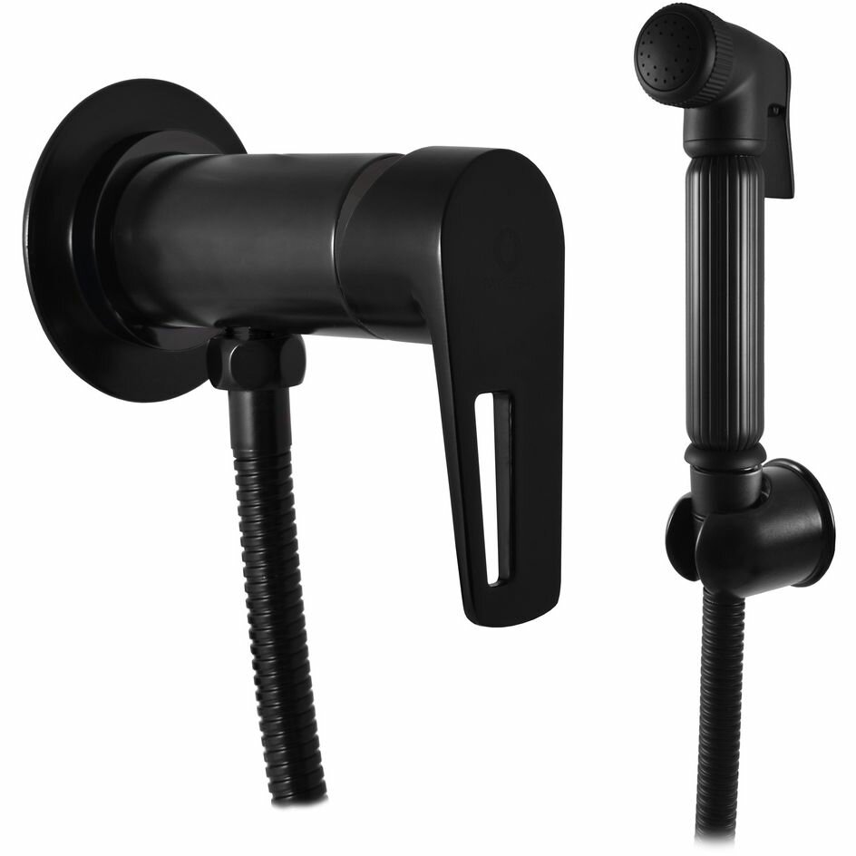 Гигиенический душ со смесителем Rav Slezak COLORADO CO247/1CMAT, черный