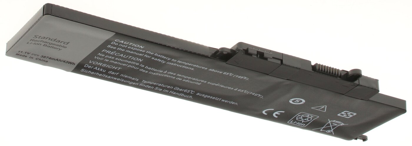 Аккумулятор iBatt 3950mAh для ноутбука 04K8YH, GK5KY