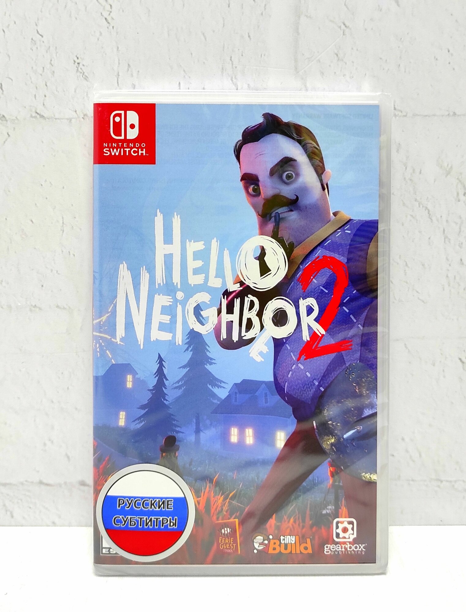 Hello Neighbor 2 Привет Сосед 2 Русские субтитры Видеоигра на картридже Nintendo Switch