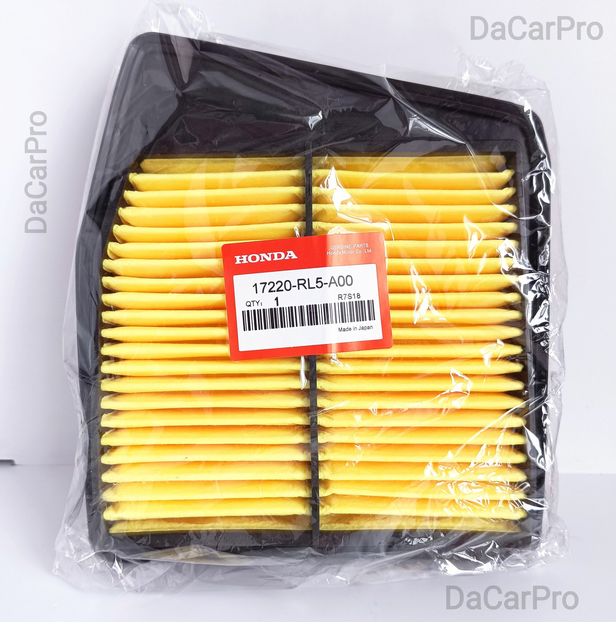 Воздушный фильтр ориг. 17220RL5A00 Honda Accord 2008-2015 / Acura TSX, MDX / Хонда Аккорд / Акура