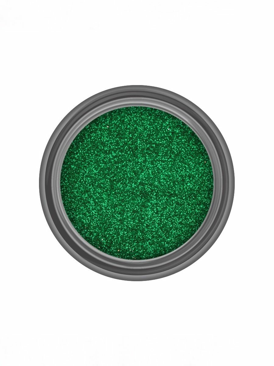 Глиттер для ногтей супермелкий MIRROR, 006 Green