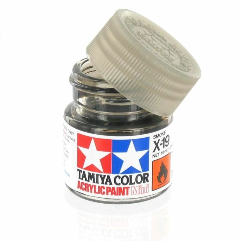 81519 X-19 SMOKE GLOSS (дымчатый прозрачный глянцевый) акриловая краска объем 10мл.