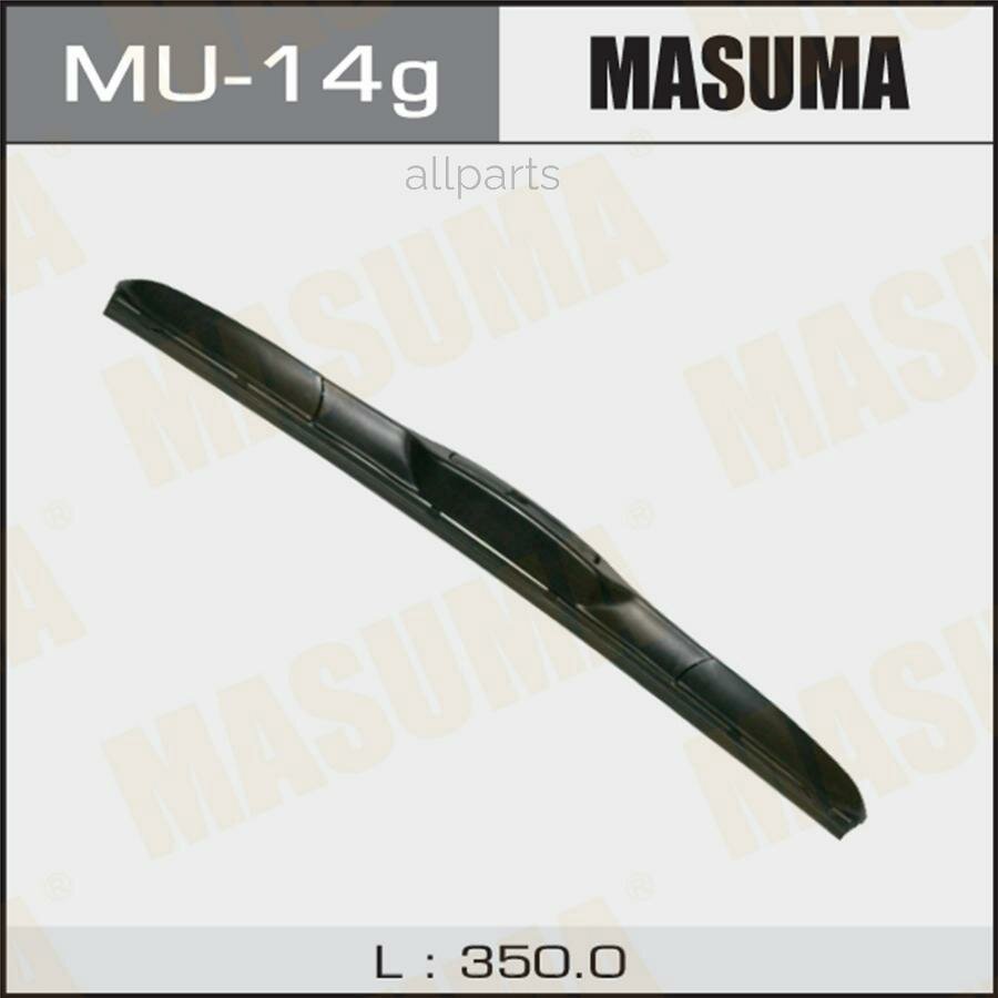 MASUMA MU14G щетка гибридная! 350mm, под крючок\