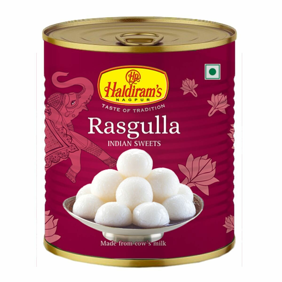 Расгулла (RASGULLA) - Мягкие клецки из творога в сахарном сиропе со вкусом розы 1кг