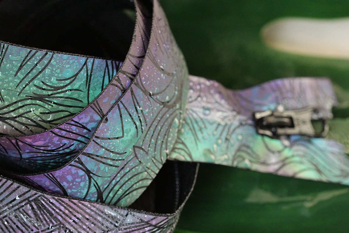 Молния-спираль декоративная GAMMA G105W-XF24 с водонепроницаемым покрытием 60 см тип 5 разъёмная однозамковая для одежды цвет №101 белый