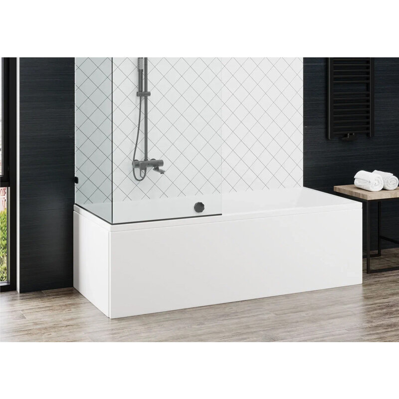Ванна акриловая VAGNERPLAST CAVALLO прямоугольная 180х80 см, белая (VPBA180CAV2X-04)