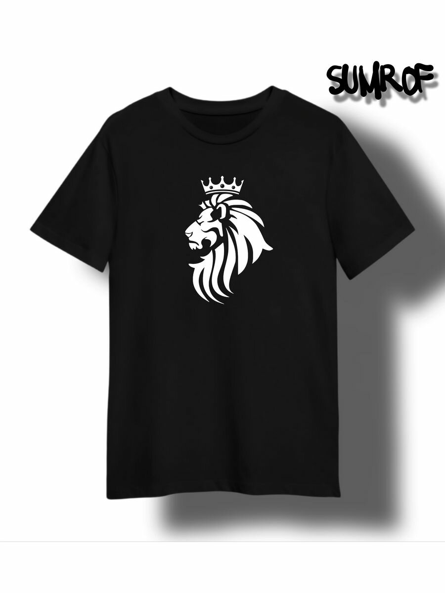 Футболка лев lion