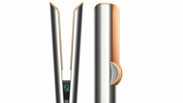 HT01 Плойка Dyson Airstrait bright nickel/copper — фото 1