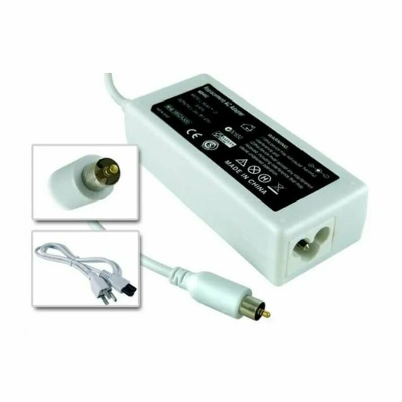 Сетевой блок питания для ноутбука Macbook 24V 1.875A / Разъем:9.0x3.5 мм