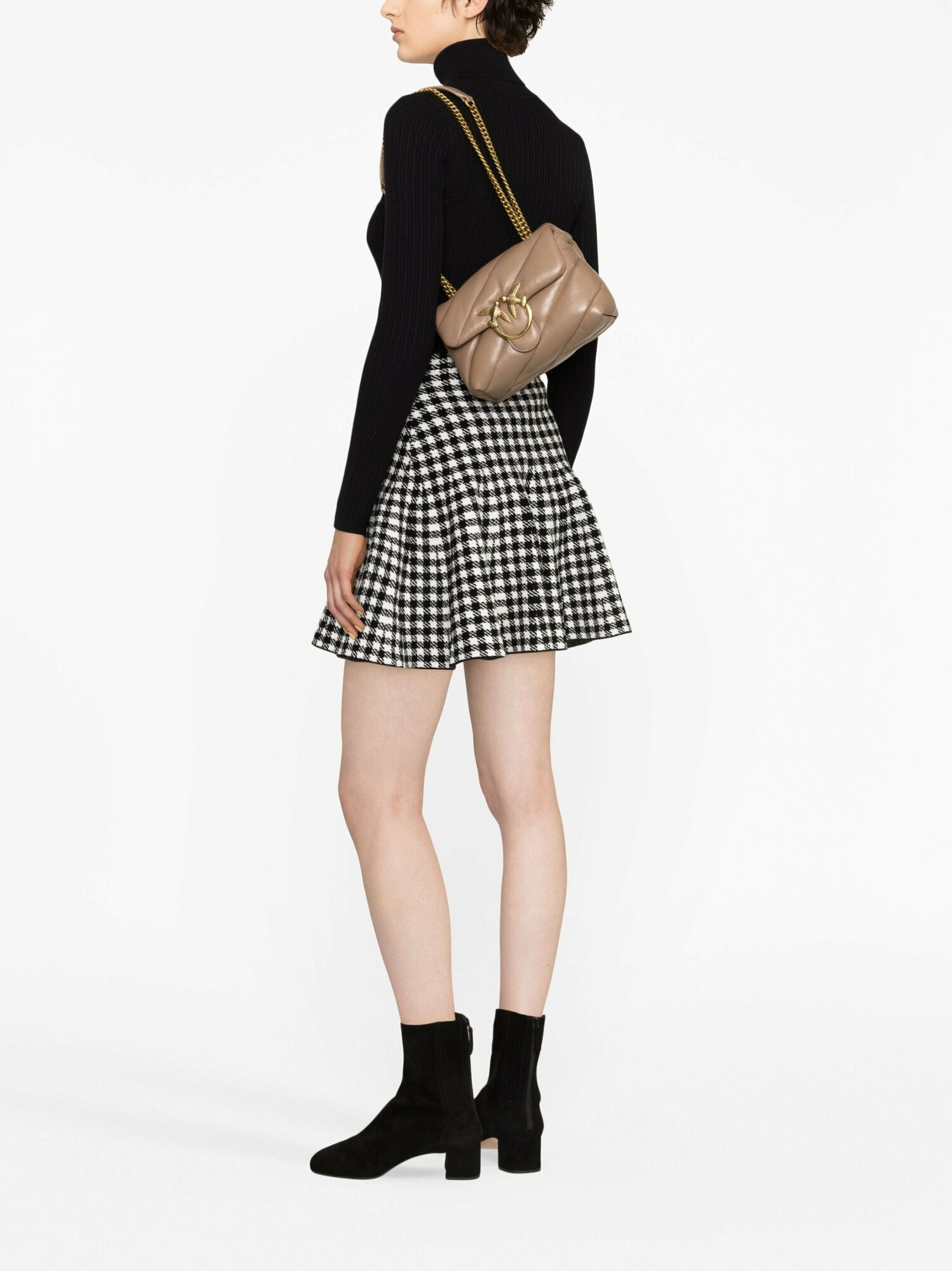 Сумка Pinko Love Puff, brown — фото 1