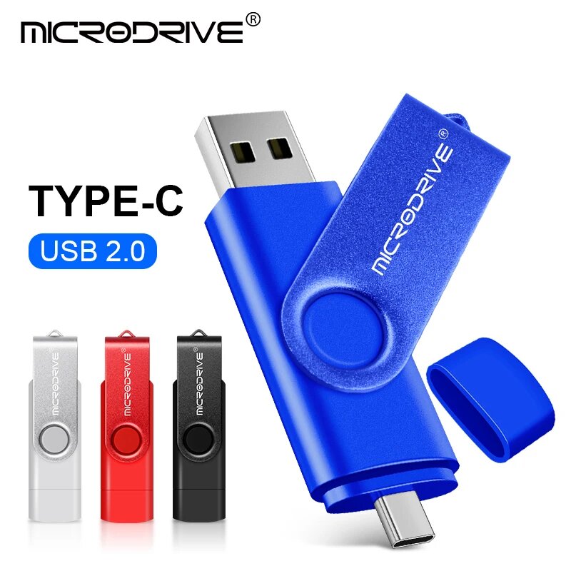 MicroDrive CK032G0325 металлический флэш-накопитель USB 2.0 1 ГБ, Красный, Красный