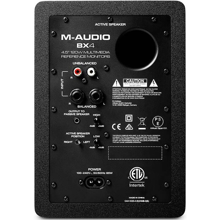 Студийные мониторы комплект M-Audio BX4 — фото 1