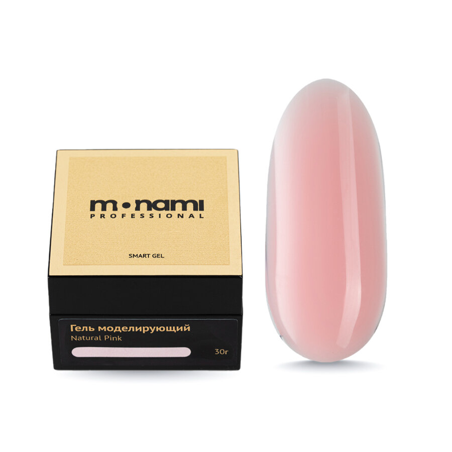Моделирующий гель Monami Professional Smart Natural Pink, 30 г