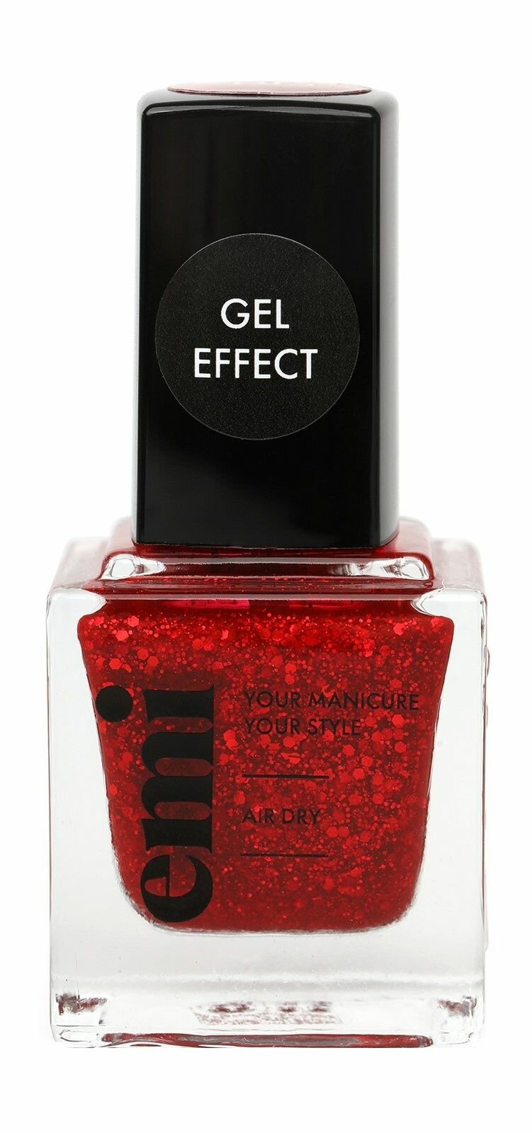 EMI Лак для ногтей ультрастойкий с гель-эффектом Ultra Strong Nail Polish Gel Effect, 9 мл, 185